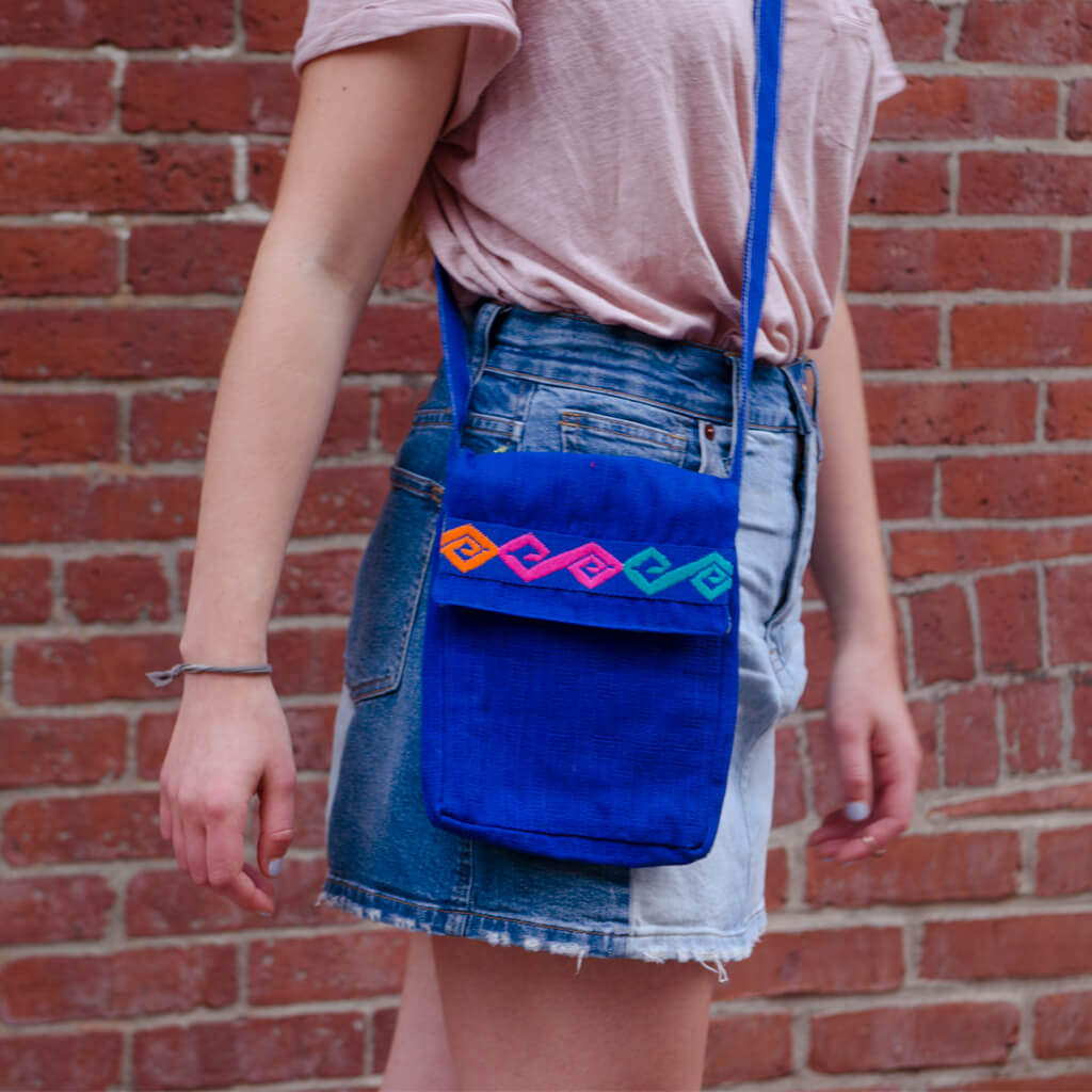 Backstrap Basics Crossbody Hipsters Fair Trade Mayamam Weavers