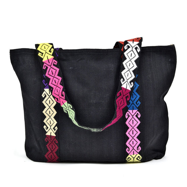 Backstrap Basics Tote Fair Trade Mayamam Weavers